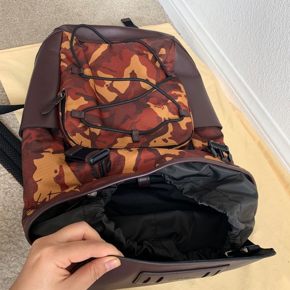 Coach | Bags | Nwt Coach Terrain Backpack With Camo Print | Poshmark